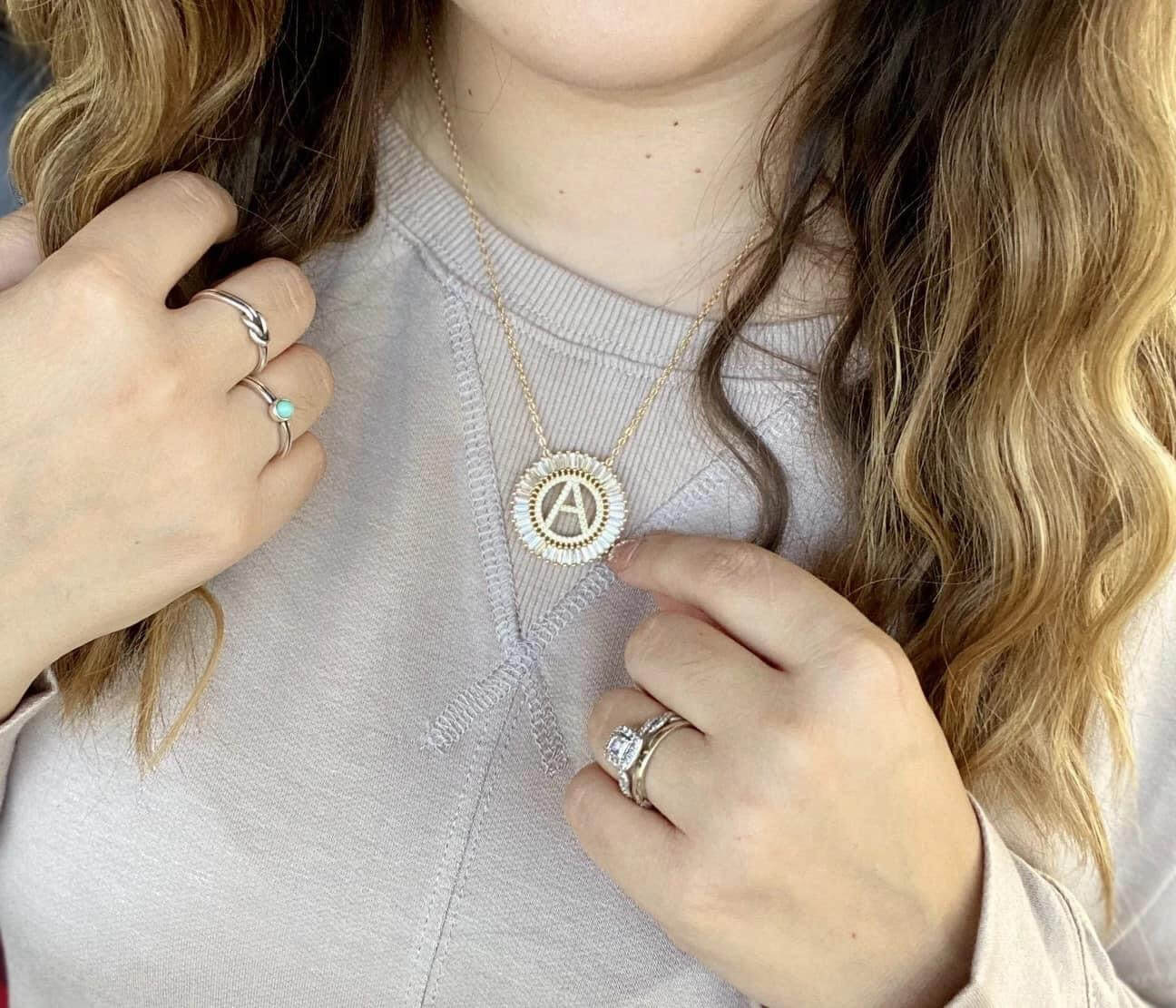Initial Burst Necklaces | The Wardrobe